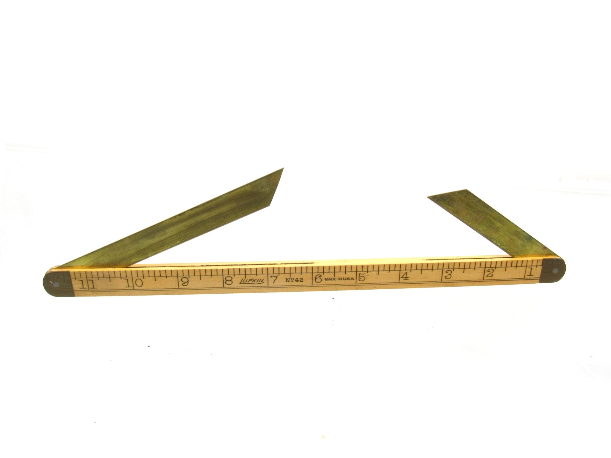 Minty Lufkin # 42 Shipbuilders Double Bevel Rule - Michael Rouillard ...