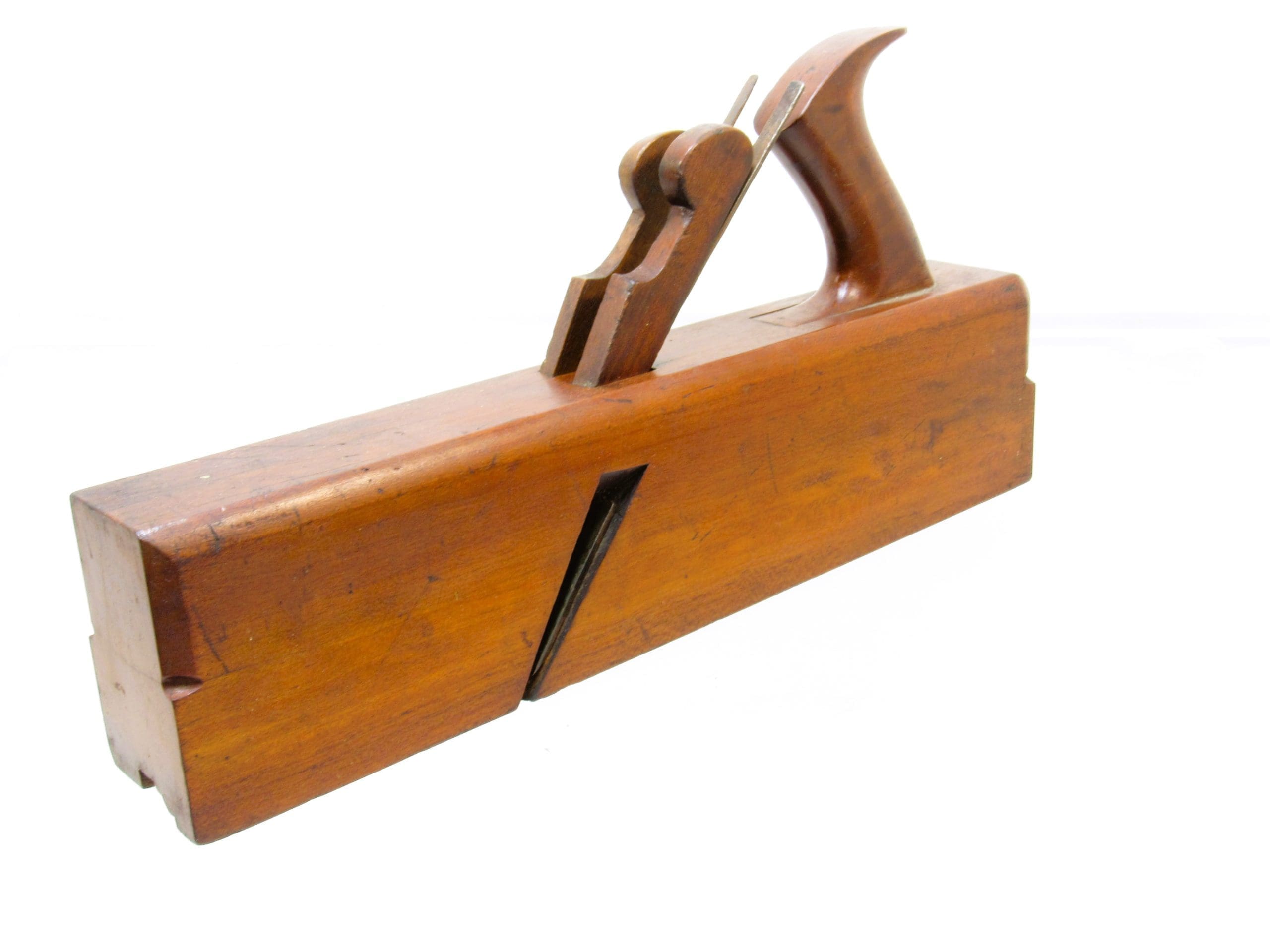 Awesome 14" Long Fruit Wood Double Iron sash Molding Plane - Michael ...