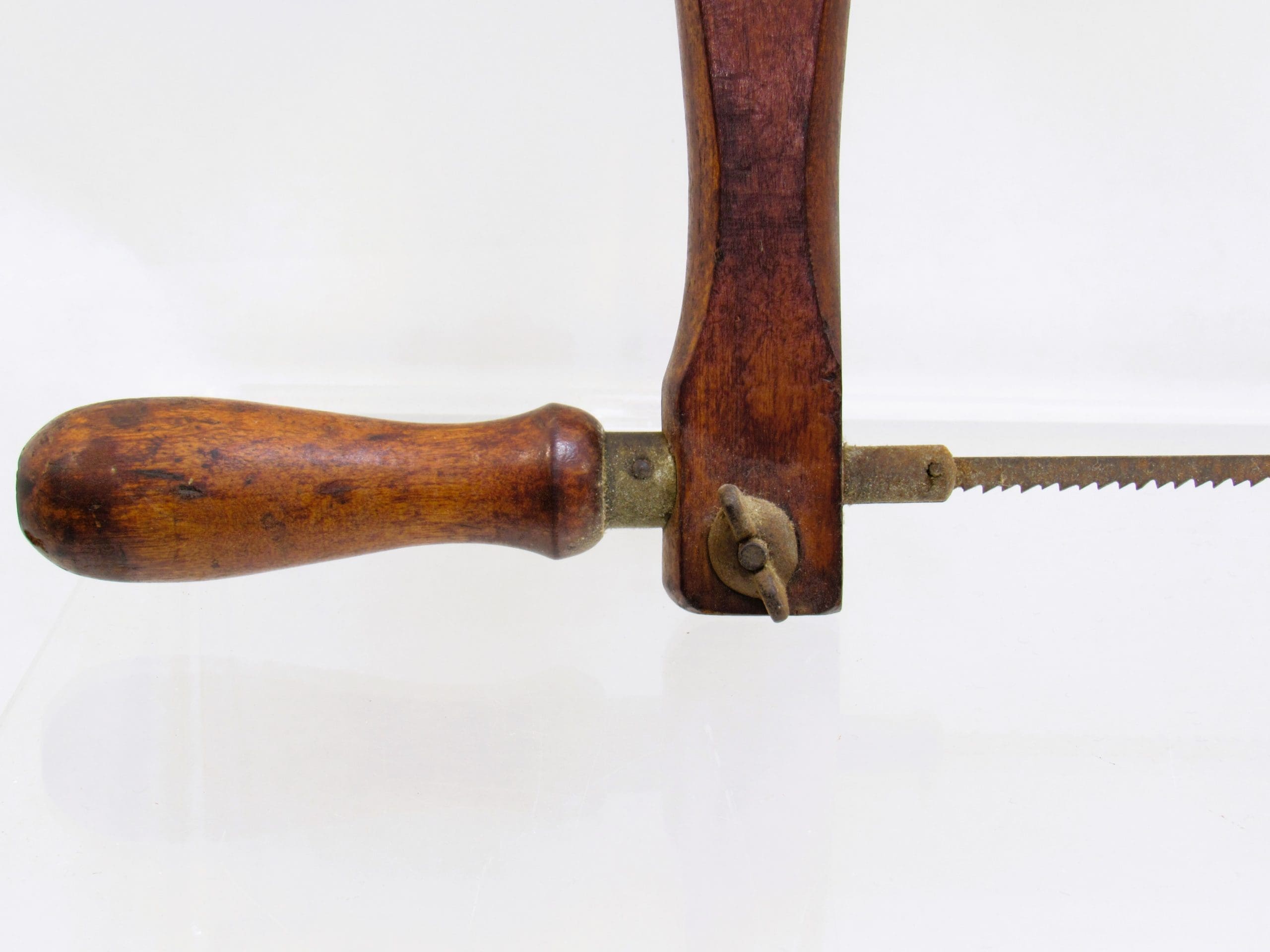 Great Very Early 16" Blade Wooden Bow / Turning Saw - Michael Rouillard ...