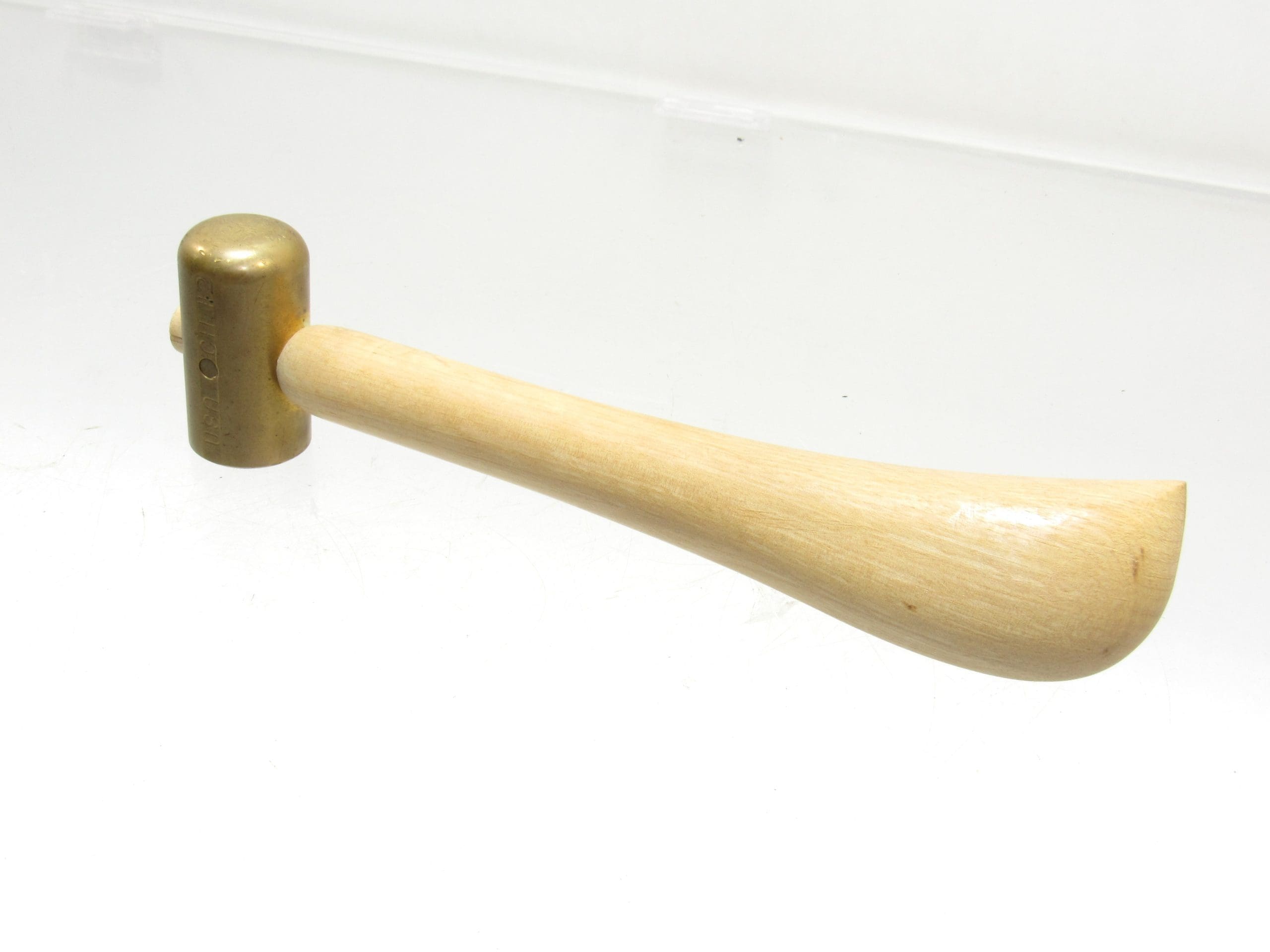 Hard To Find Glen Drake # 2 Brass Head Chisel Hammer Long Discontinued - Michael Rouillard ...