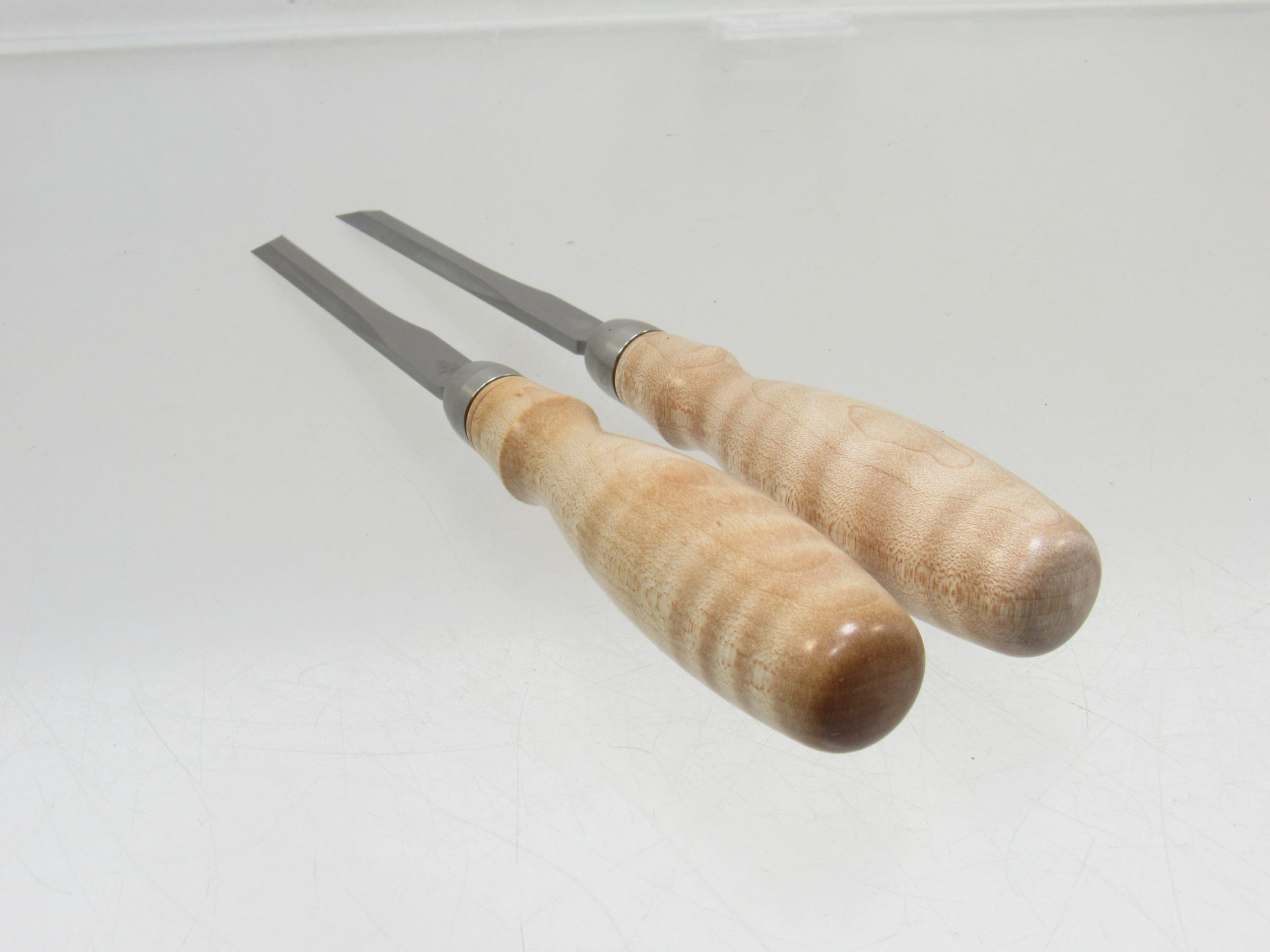 Unused Blue Spruce Optima Skew 3/8" Chisels Left & Right These are ...