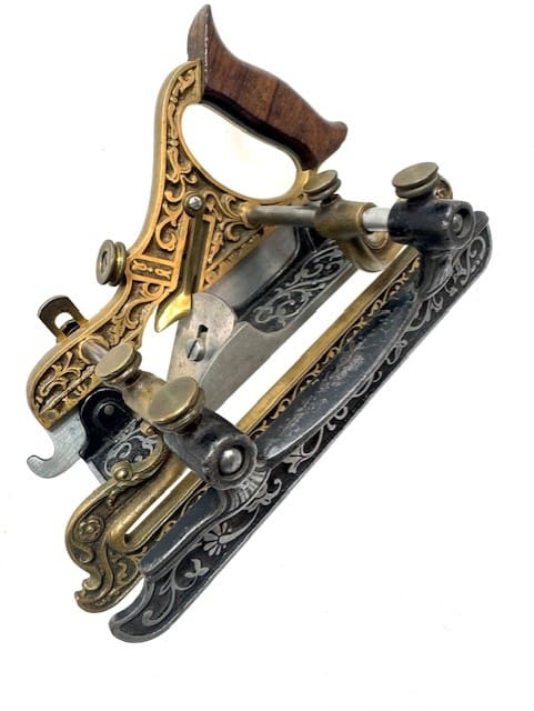 Phenomenal Millers Patent # 42 Gunmetal Plow Plane Patented June 28 ...