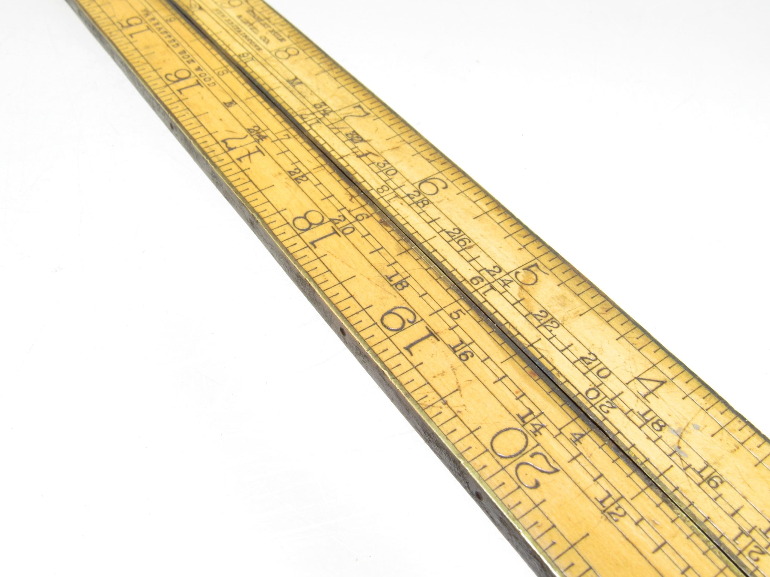 Great Stanley No 5 Carpenter's Rule 2 Foot 2 Fold 1854-1942 With ...