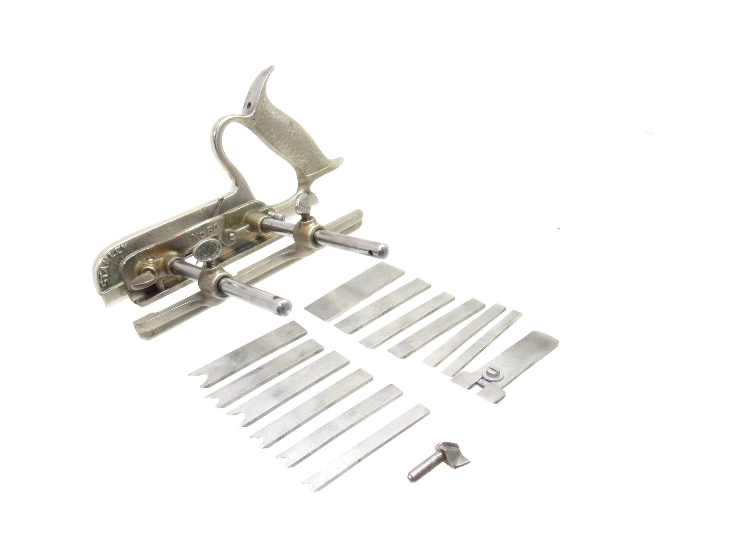 Superb Stanley # 50 Combination Plow Plane With Often Missing Chip ...