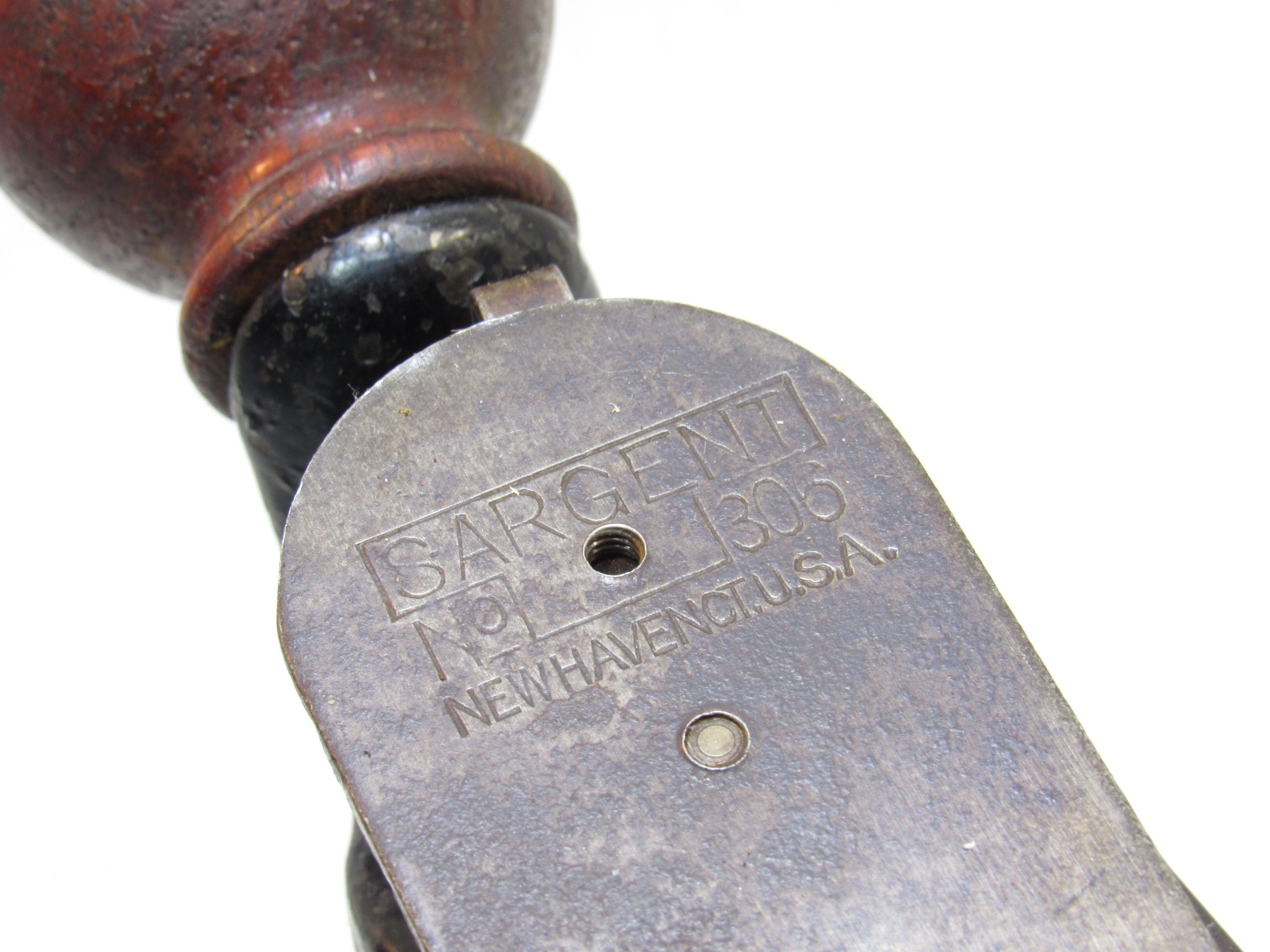 Sargent # 316 Adjustable Iron Block Plane With Tail Handle - Michael ...